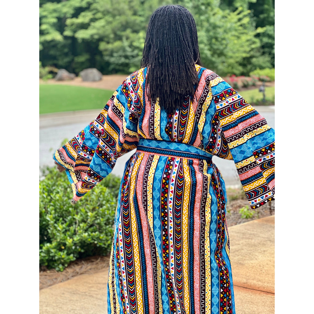 African print Kimono/Kimono sleeves – Awura's Wardrobe